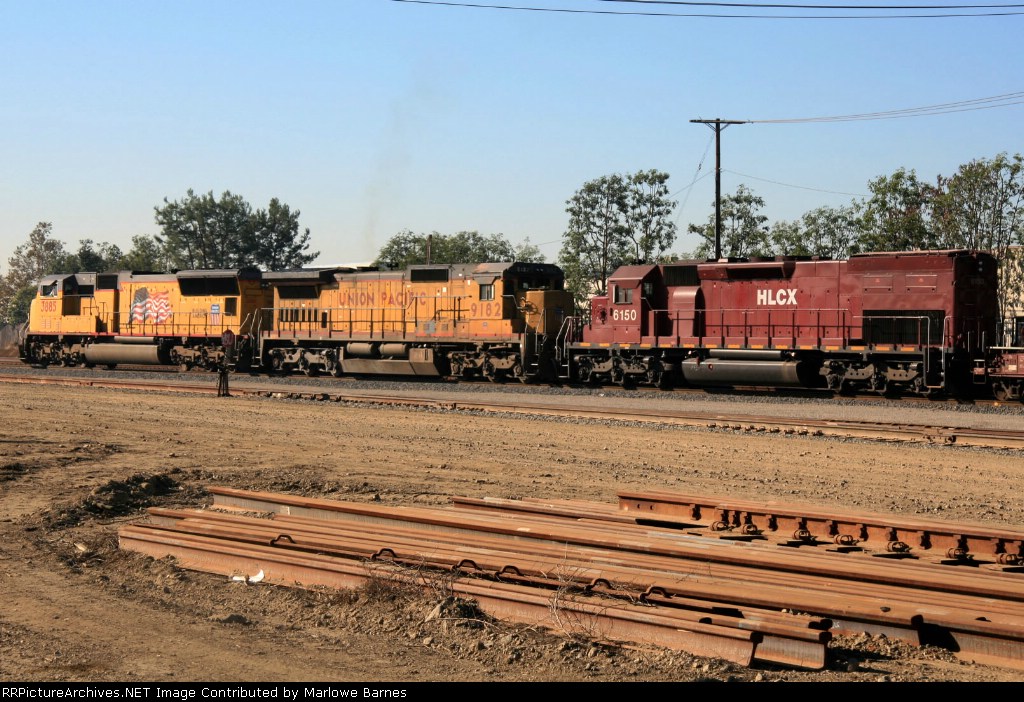HLCX 6150 & Co at journey's end in Carson, CA